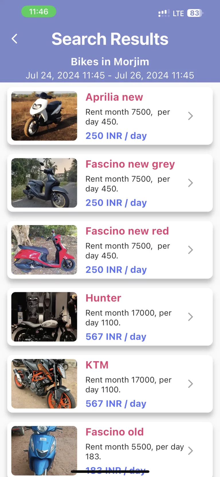 Rent Bikes and Scooters in Assagao, North Goa with EasyRenty